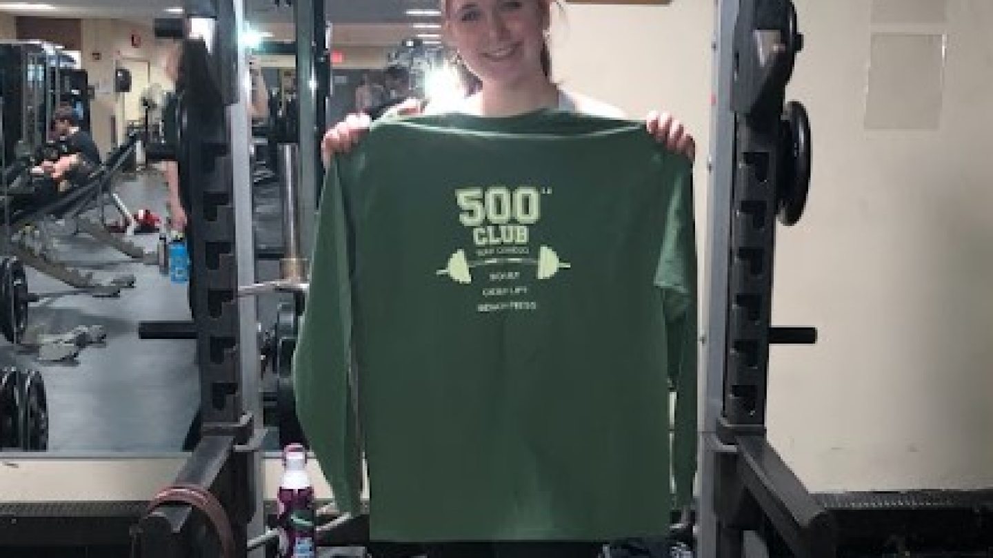 1000 and 500 Pound Club | SUNY Oswego